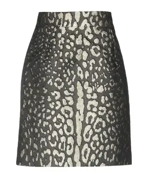 Dolce & Gabbana Leopard-print Jacquard Umbrella Skirt