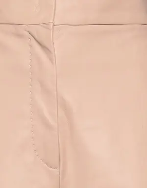 Max Mara Leather Shorts