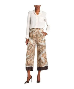 Brunello Cucinelli Floralprint Satin Sleep Trousers