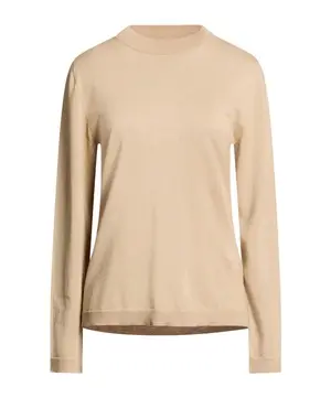 Max Mara Solid Color Jumpers - Sand-colored