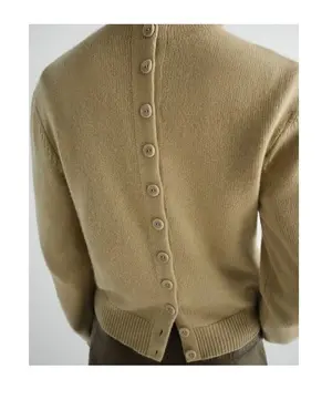 LEMAIRE Reversible Buttoned Jumper - Linden