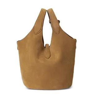 Polo Ralph Lauren Polo Play Suede Small Tote Crossbody