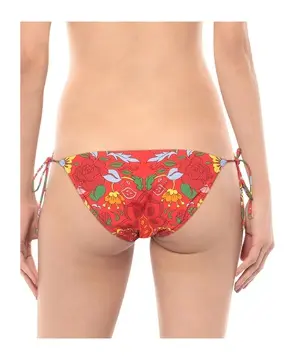 Tory Burch Floral Bikini Bottoms - Red