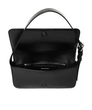 Alexander Wang Punch Flap Shoulder Bag - Black
