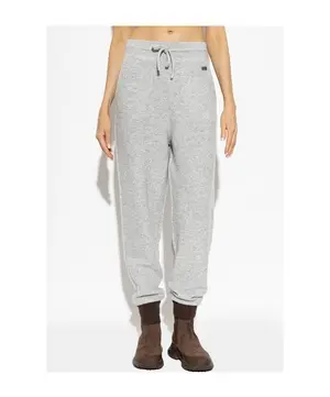 Victoria Beckham Drawstring Casual Pants - Grey