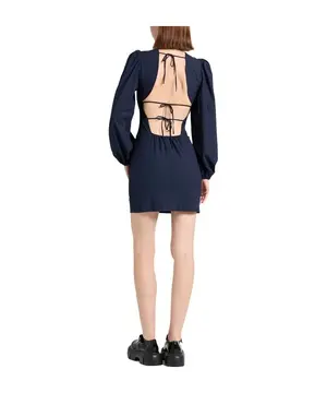 GANNI Solid-color Bodycon Dress
