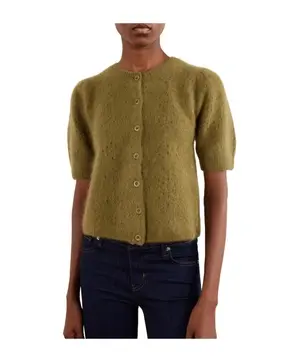 FRAME Wool And Cashmere-blend Cardigan - No