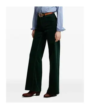 Polo Ralph Lauren Beaton Corduroy Flared Trousers - Green