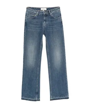Ba&sh Faded-detail Denim Trousers