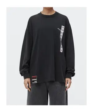 Alexander Wang Graphic Long Sleeve Tee
