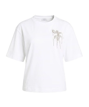 Brunello Cucinelli Minimalist Solidcolor Shortsleeve Tshirt - White