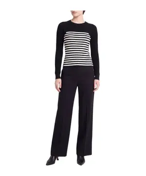 Max Mara Two-tone Knitted Long Sleeves