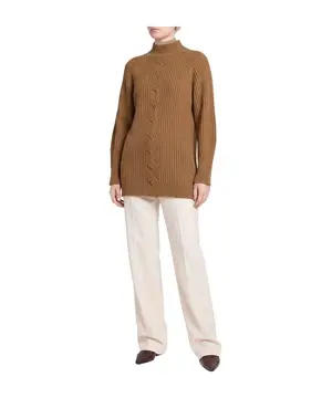 Max Mara Turtleneck Knit Sweater