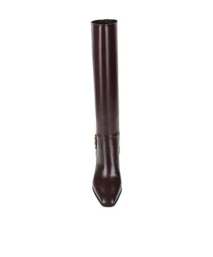 Saint Laurent Solidcolor Leather Boots