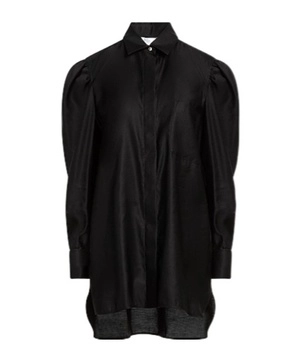 Max Mara Solid Colour Shirts Blouses - Black
