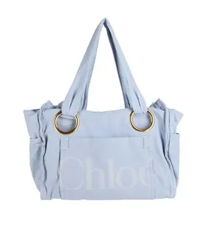 Chloé Solidcolor Large Woven Tote Bag