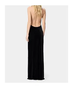 AMAZUIN Halter-neck Sleeveless Dress