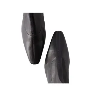 Staud Solid Leather Ankle Boots