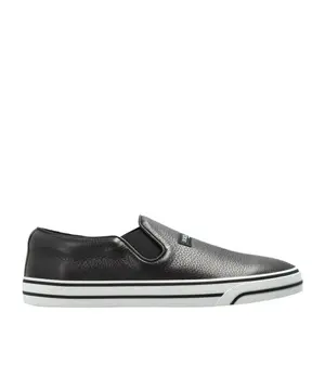 Dolce & Gabbana Round-toe Casual Shoes - Black