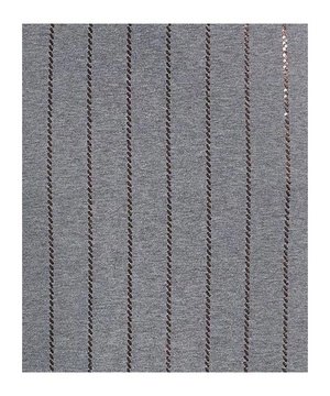 Brunello Cucinelli Striped Midi Skirt