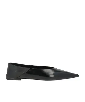 Saint Laurent Pointed-toe Ballet Flats - Black