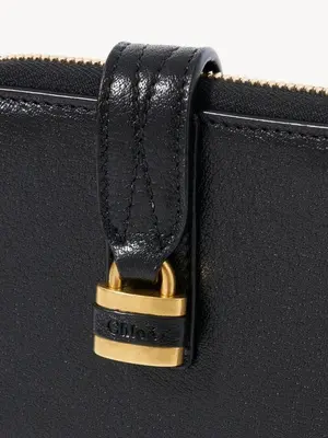 Chloé Paddington Bifold Wallet In Grained Leather