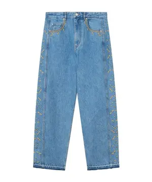 Isabel Marant Étoile Jorian Jeans - Light Blue