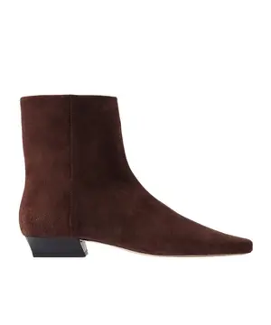 Staud Suede Ankle Boots - No
