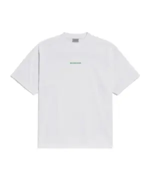 Balenciaga Back Embroidered Medium-fit T-shirt