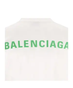 Balenciaga Back Embroidered Medium-fit T-shirt