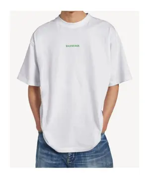 Balenciaga Back Embroidered Medium-fit T-shirt