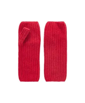 Johnstons Of Elgin Ribbed-knit Cashmere Gloves