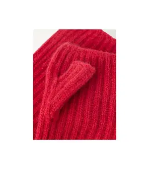 Johnstons Of Elgin Ribbed-knit Cashmere Gloves