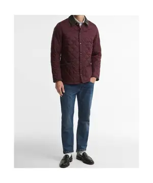Barbour Diamond Quilted Collared Jacket