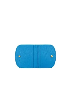 Longchamp Smiley Card Holder Wallet