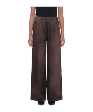 Avant Toi Wide-leg Elastic-waist Pants
