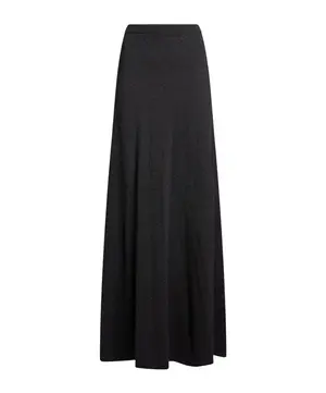Balenciaga Midlength Woolblend Skirt