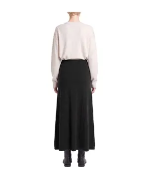 Balenciaga Midlength Woolblend Skirt