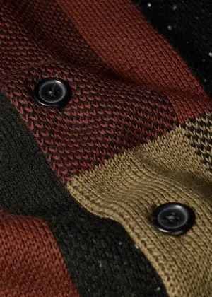 Paul Smith Pebbles Check Wool-blend Cardigan
