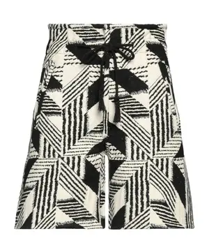 Isabel Marant Étoile Twotone Jacquard Coat - Black