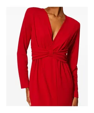 TWINSET Long Dress With Draping