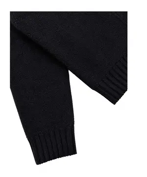 LANEUS Knit Zip-up Cardigan