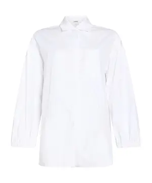 Max Mara Solid Colour Shirts - White