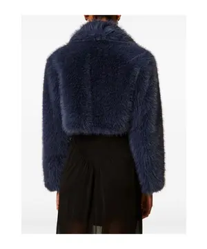 TWINSET Short Faux Fur Jacket