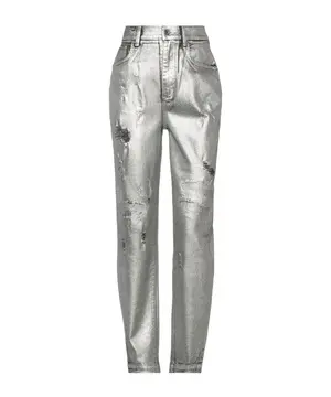 Dolce & Gabbana Metallic Denim Jeans