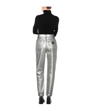 Dolce & Gabbana Metallic Denim Jeans