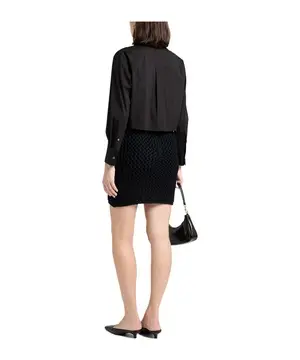Dolce & Gabbana Minimalist Solid-color Knit Midi Skirt