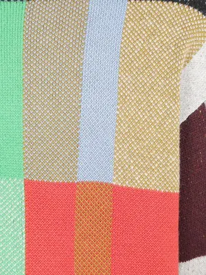 Paul Smith Patchwork-pattern Crew-neck Sweater