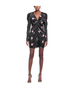 GANNI Floral Print Dress