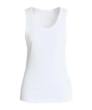 Isabel Marant Étoile Solid-color Sleeveless T-shirt - White
